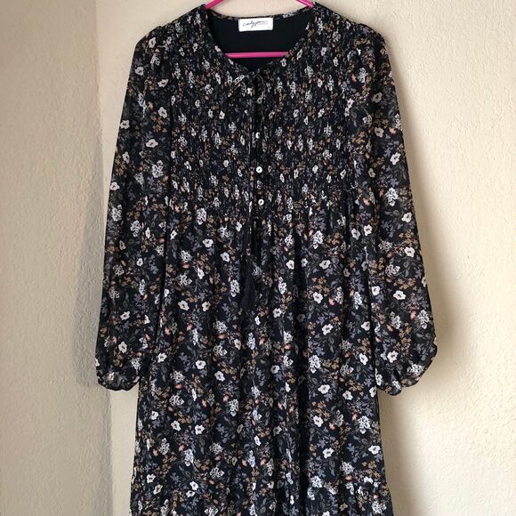 Carly Jean Los Angeles | Dresses | Carly Jean Los Angeles Sheer Black ...